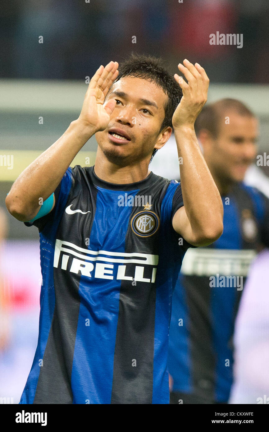 Milan, Italy. 30th Aug 2012. Yuto Nagatomo (Inter), AUGUST 30, 2012 ...