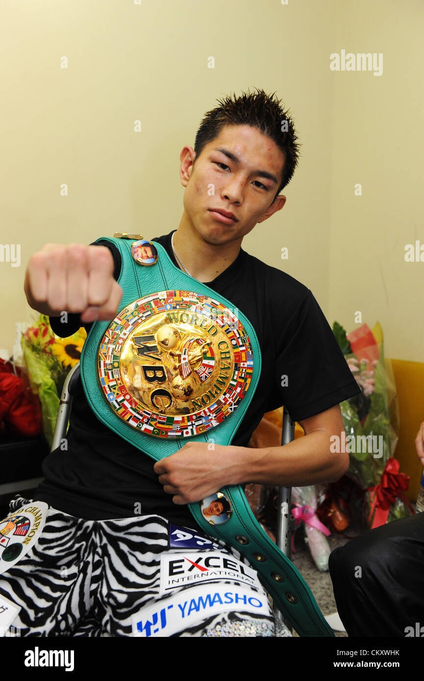 Kazuto Ioka (JPN), JUNE 20, 2012 - Boxing : Kazuto Ioka of Japan poses ...