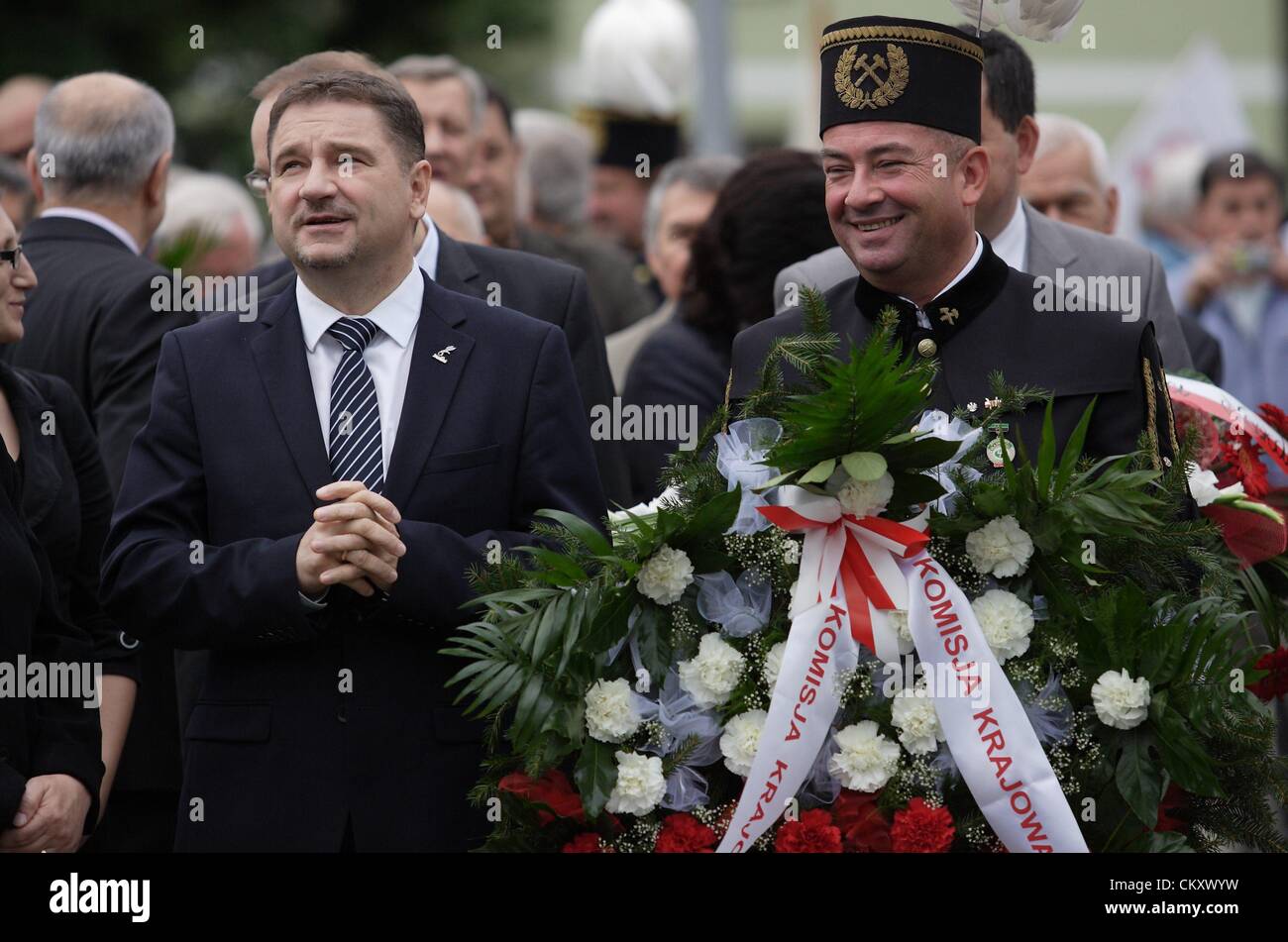 Gdansk, Poland 31st, August 2012 32nd anniversary of August Agreemnets ...