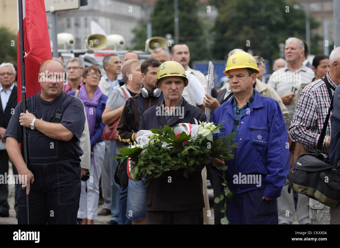 Gdansk, Poland 31st, August 2012 32nd anniversary of August Agreemnets ...