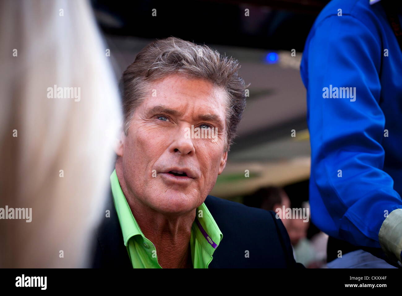 David hasselhoff as michael knight hi-res stock photography and images ...