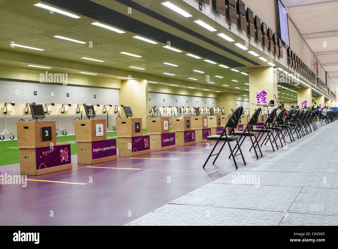 Olympics shooting range london hi-res stock photography and images - Alamy