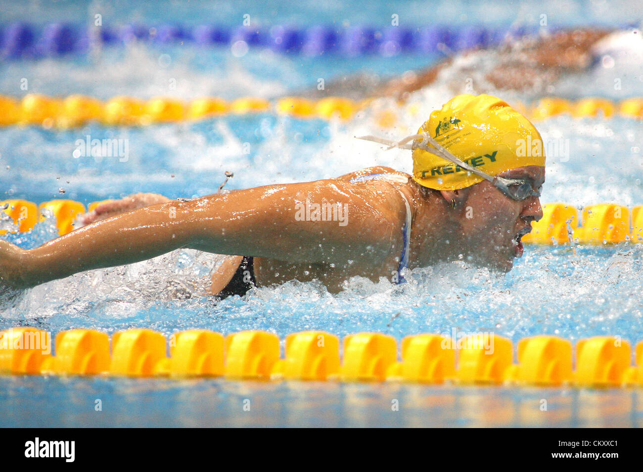 31.08.2012 Stratford, England. Jacqueline Freney (AUS) in action during ...