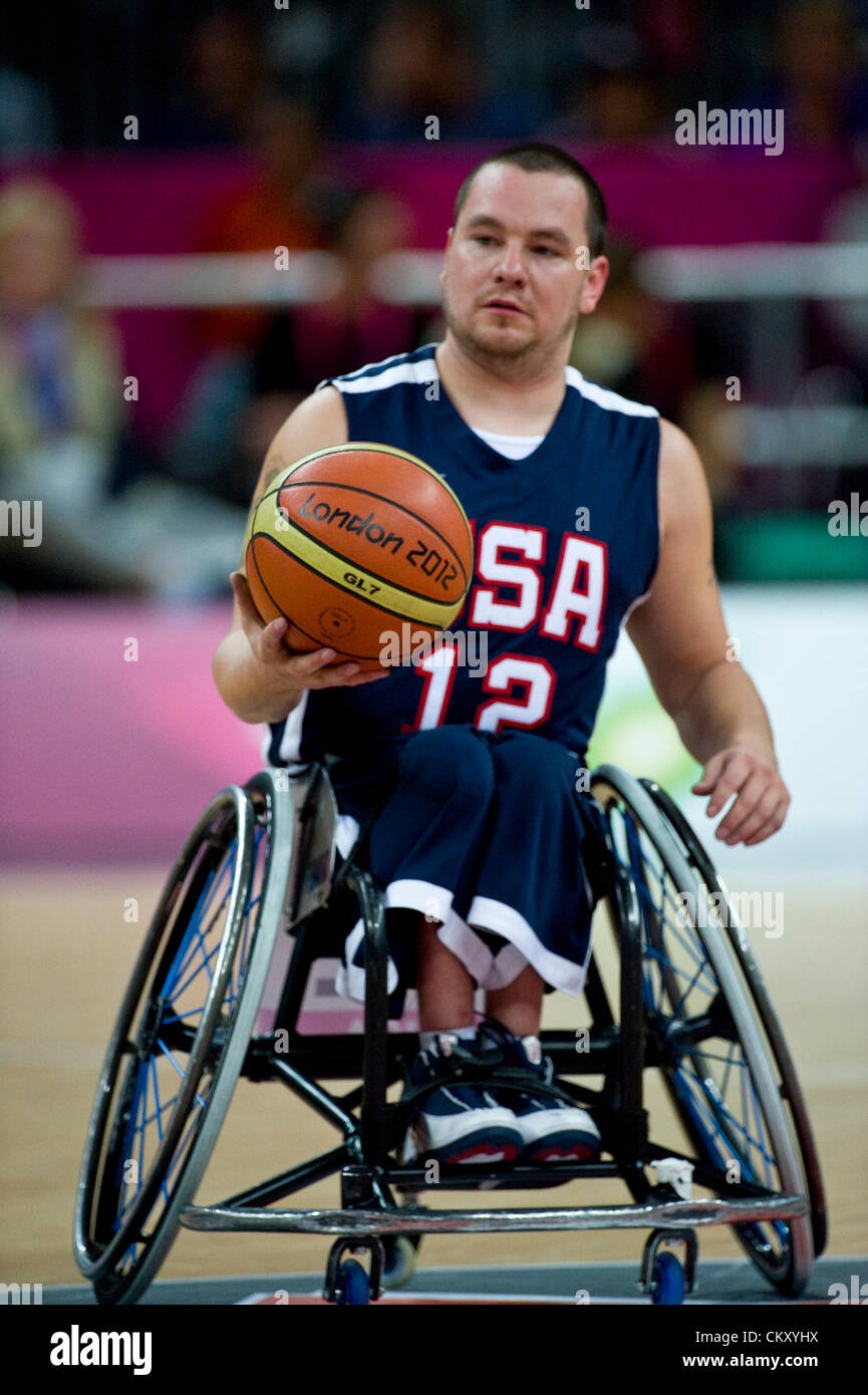 31.08.2012 London, England. Jason Nelms (USA) in action during the ...