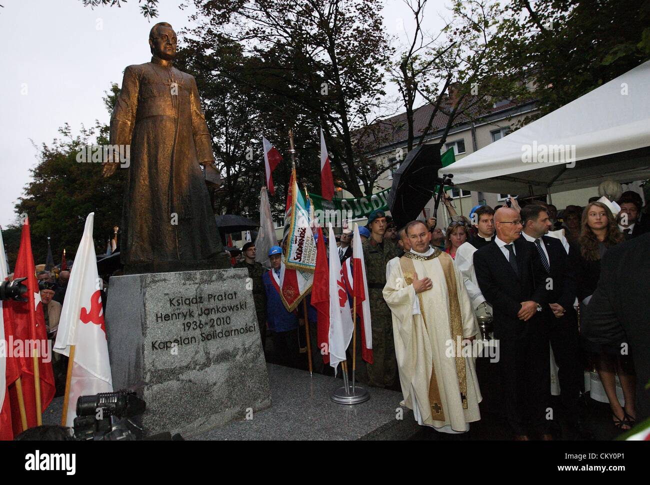 Statue of henryk jankowski hi-res stock photography and images - Alamy