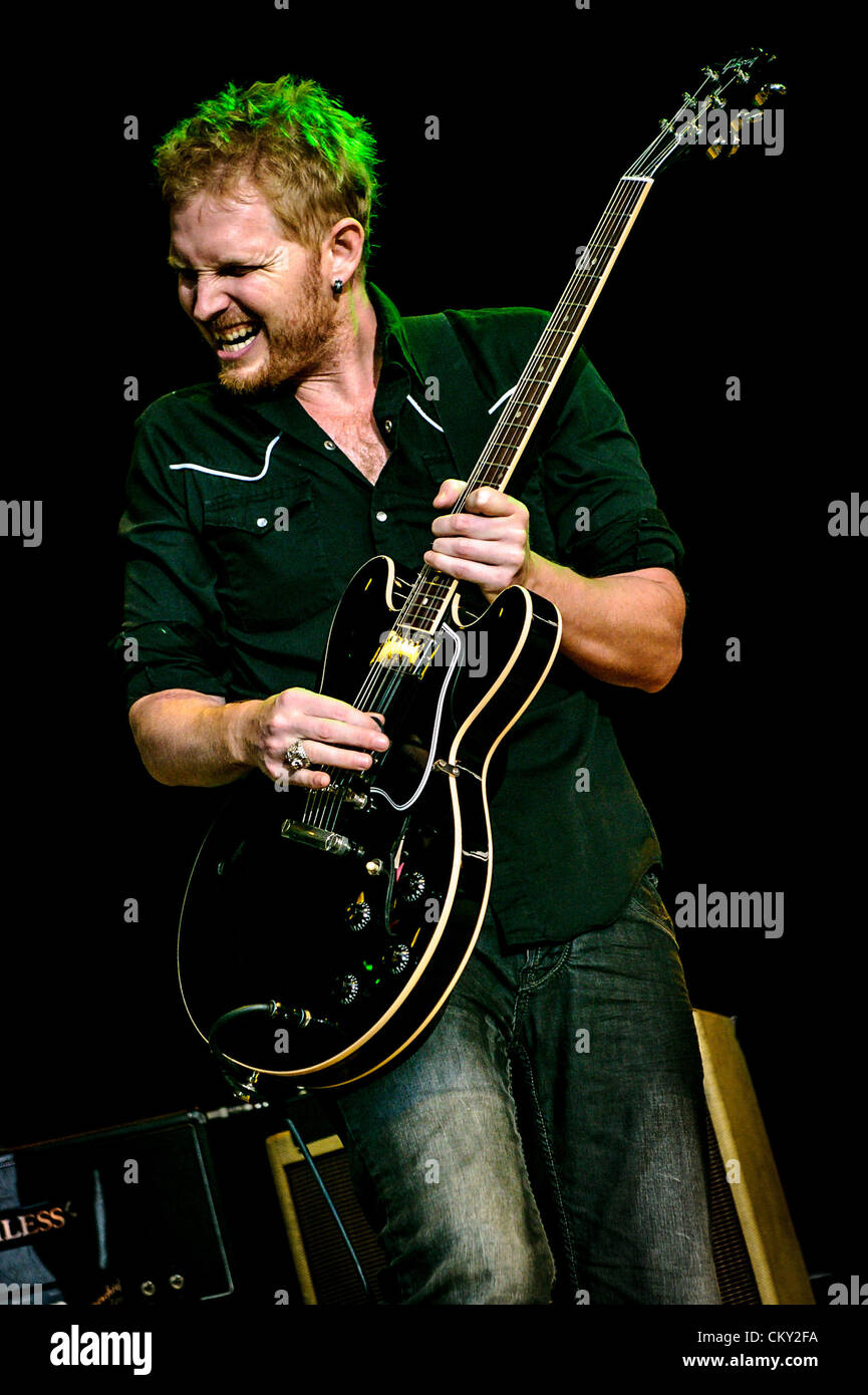 Aug. 31, 2012 - Toronto, Ontario, Canada - JONNY FOX, vocalist and ...