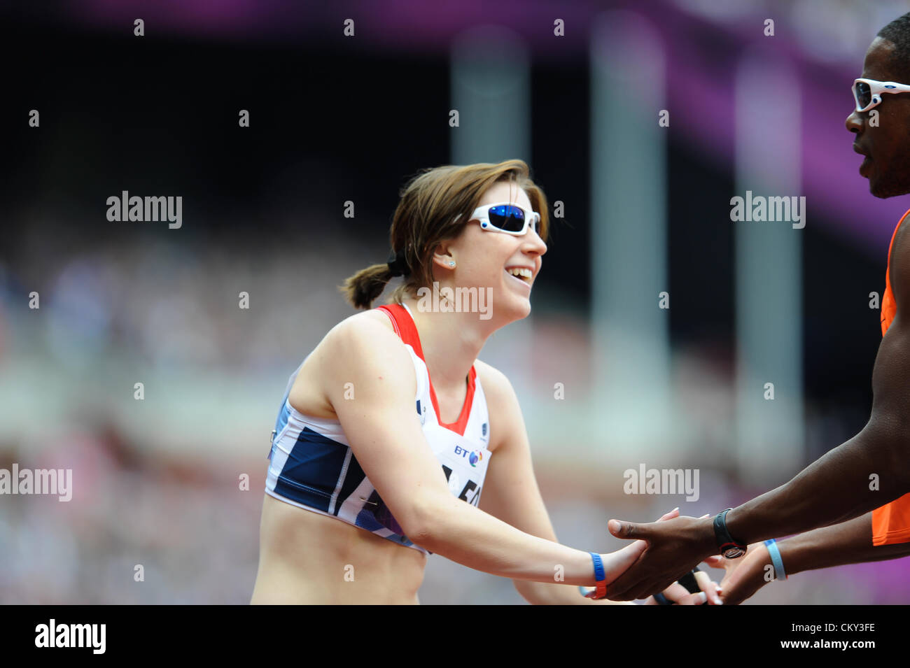 Libby clegg 2012 paralympics hi-res stock photography and images - Alamy