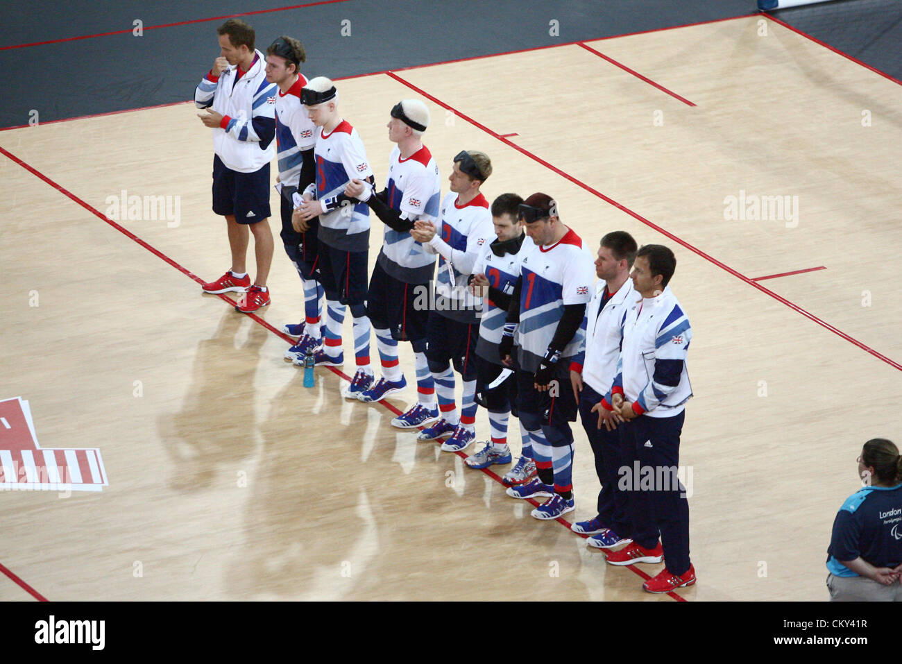Goalball uk team hi-res stock photography and images - Alamy