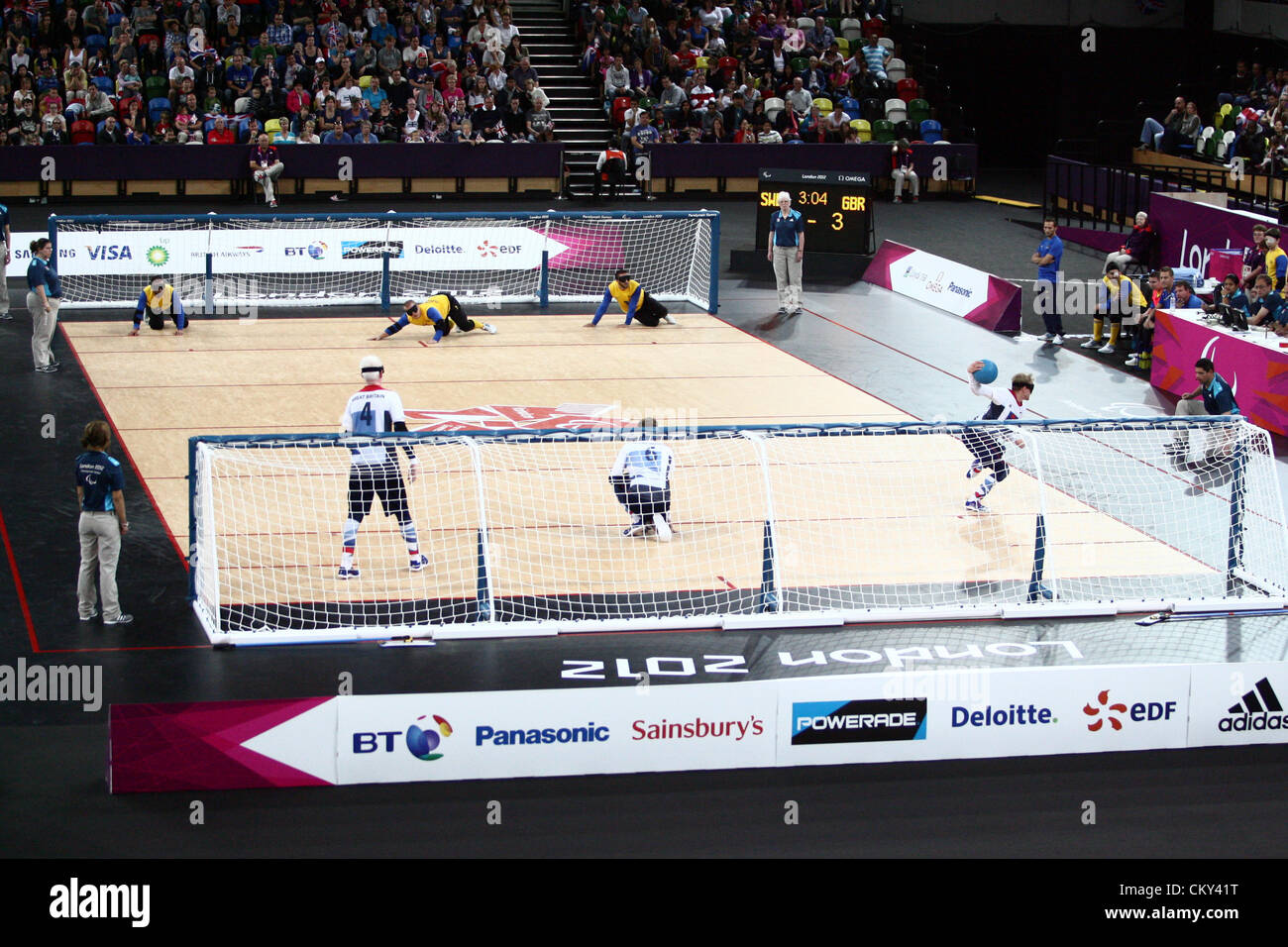 Goalball hi-res stock photography and images - Alamy