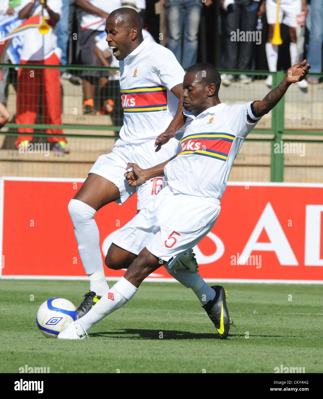 PRETORIA, SOUTH AFRICA - SEPTEMBER 01, Dipsy Selolwane shoots during ...