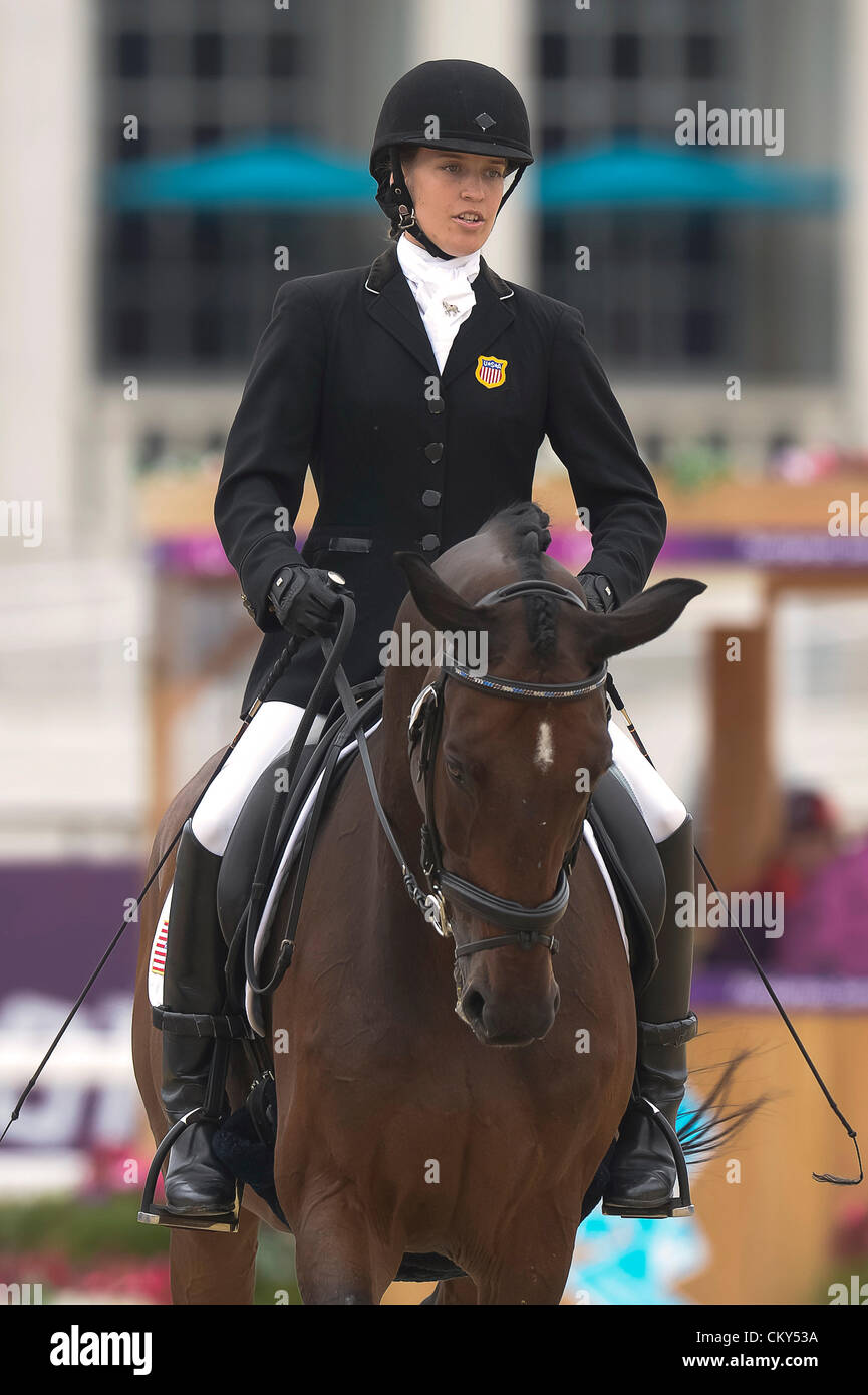 01.09.2012 London, England Rebecca Hart of United States and Lord ...