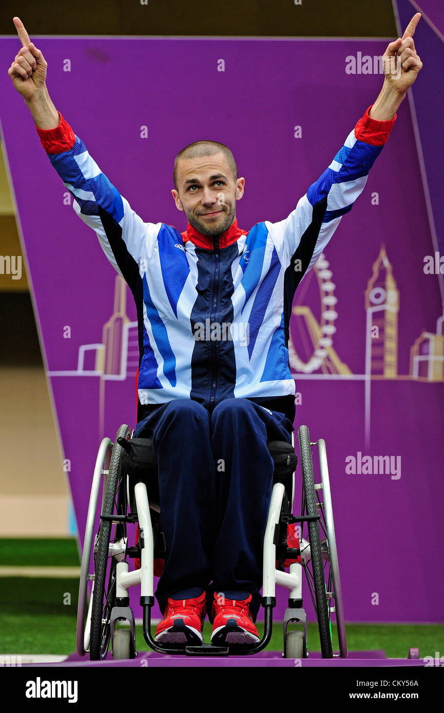 01.09.2012 London, England. Matthew Skelhon of Great Britain on the ...