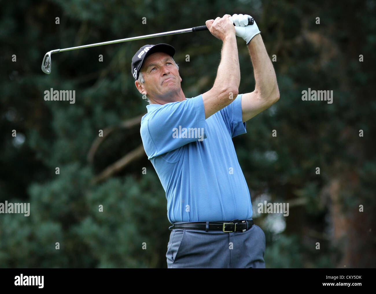 01.09.2012. Denis Durnian (ENG) in action during the second round of ...