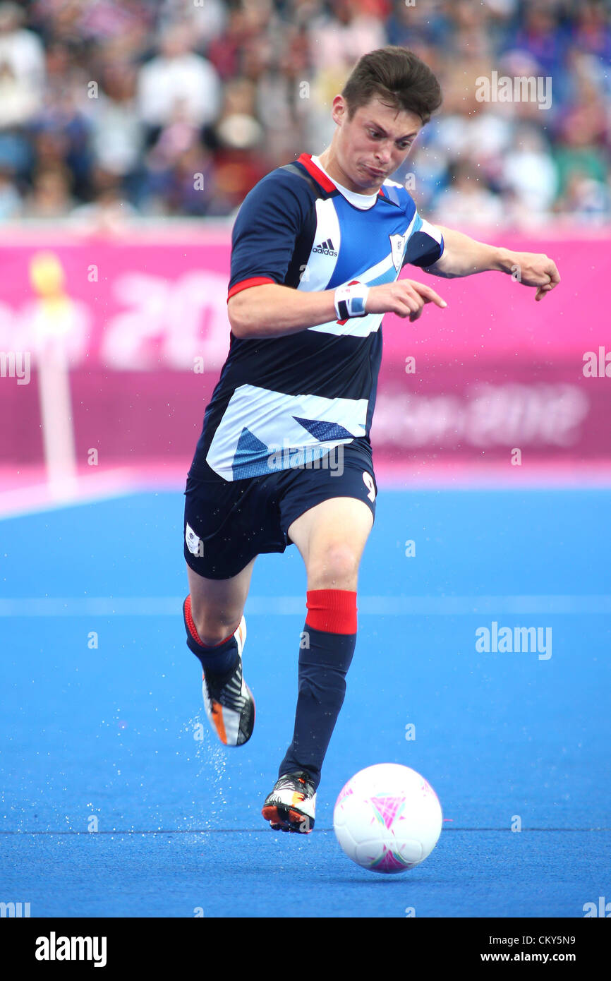 01.09.2012. London, England. George Fletcher (GBR) in action during the ...