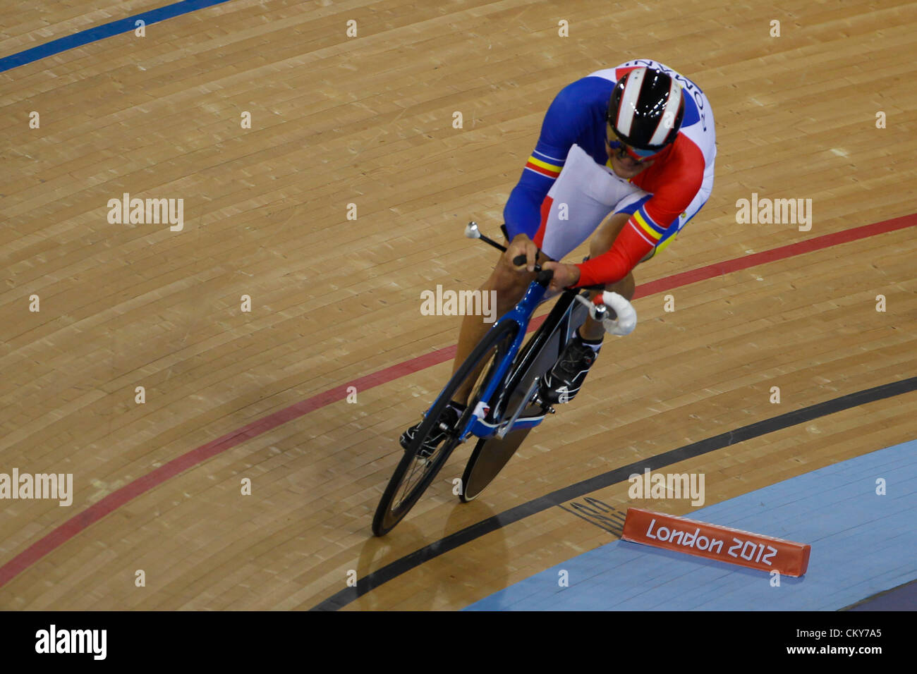 31.08.2012 London, England. Imre TOROK (ROU) in action during the men's ...