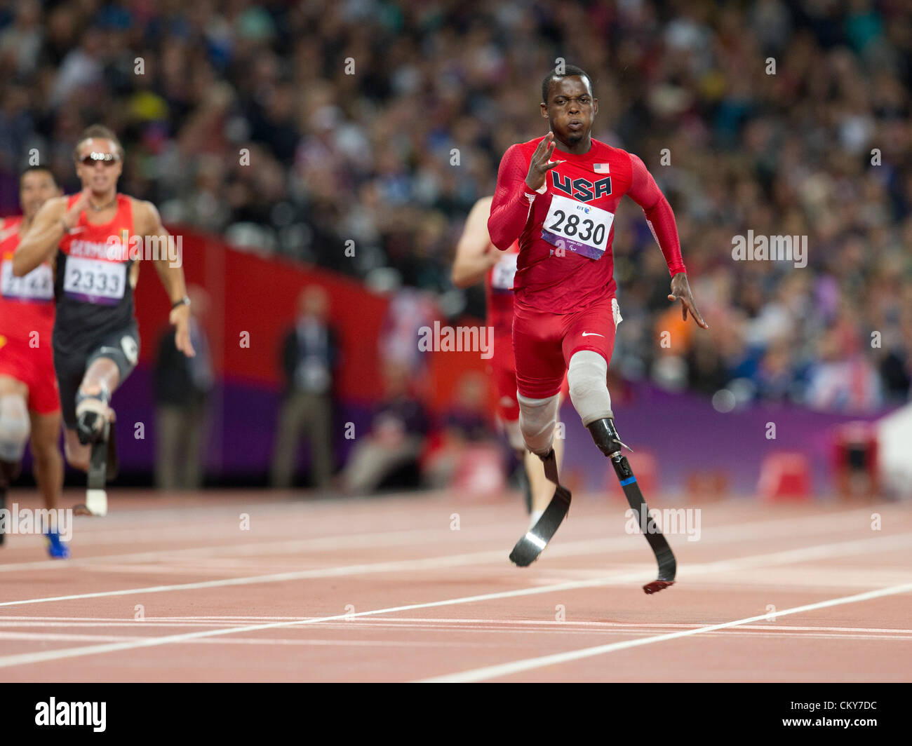 Paralympics track hi-res stock photography and images - Alamy