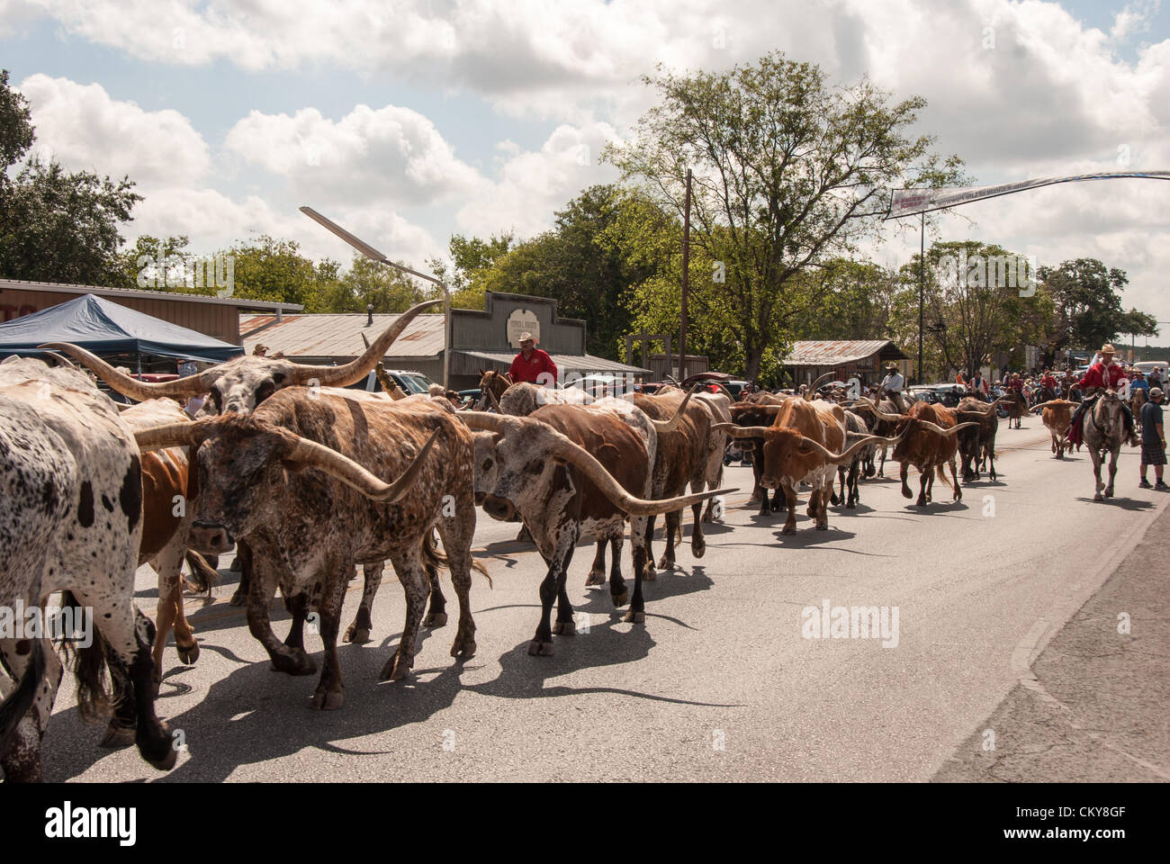 1 September 2012 Bandera, Texas, USA - As part of Celebrate Bandera ...