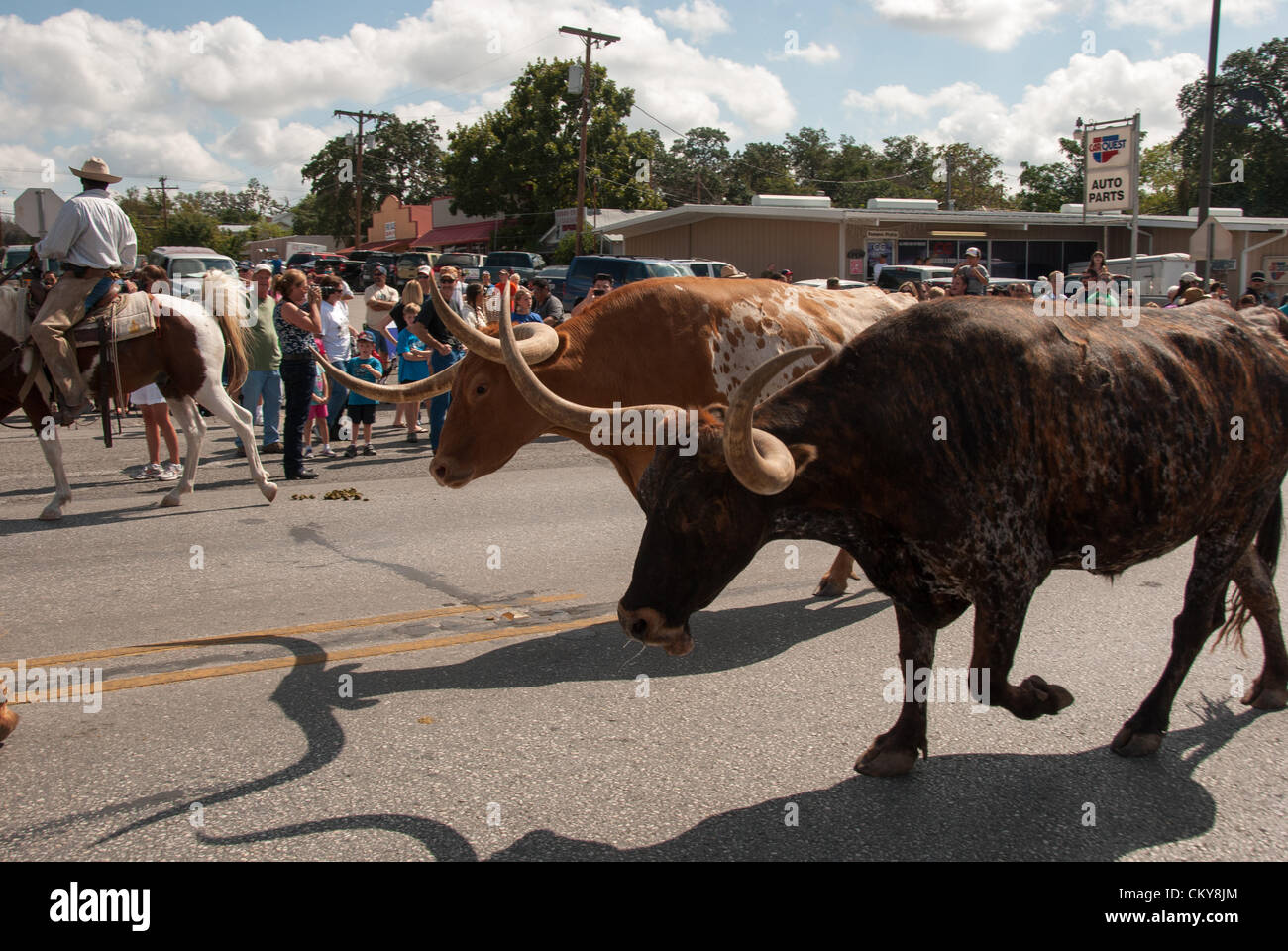 1 September 2012 Bandera, Texas, USA - As part of Celebrate Bandera ...
