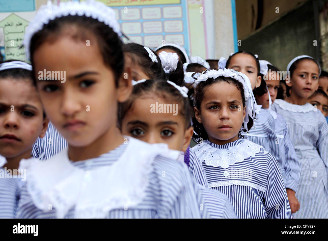 Sept. 1, 2012 - Gaza, Gaza Strip, Palestinian Territory - Palestinian ...