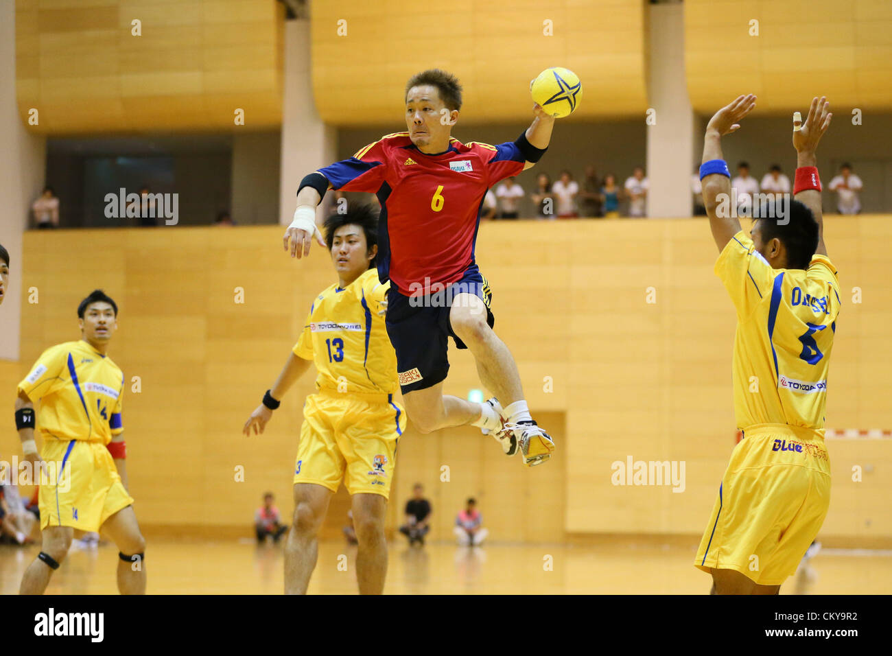 Kenji Toyoda (Osol), SEPTEMBER 1, 2012 - Handball : Japan Handball ...