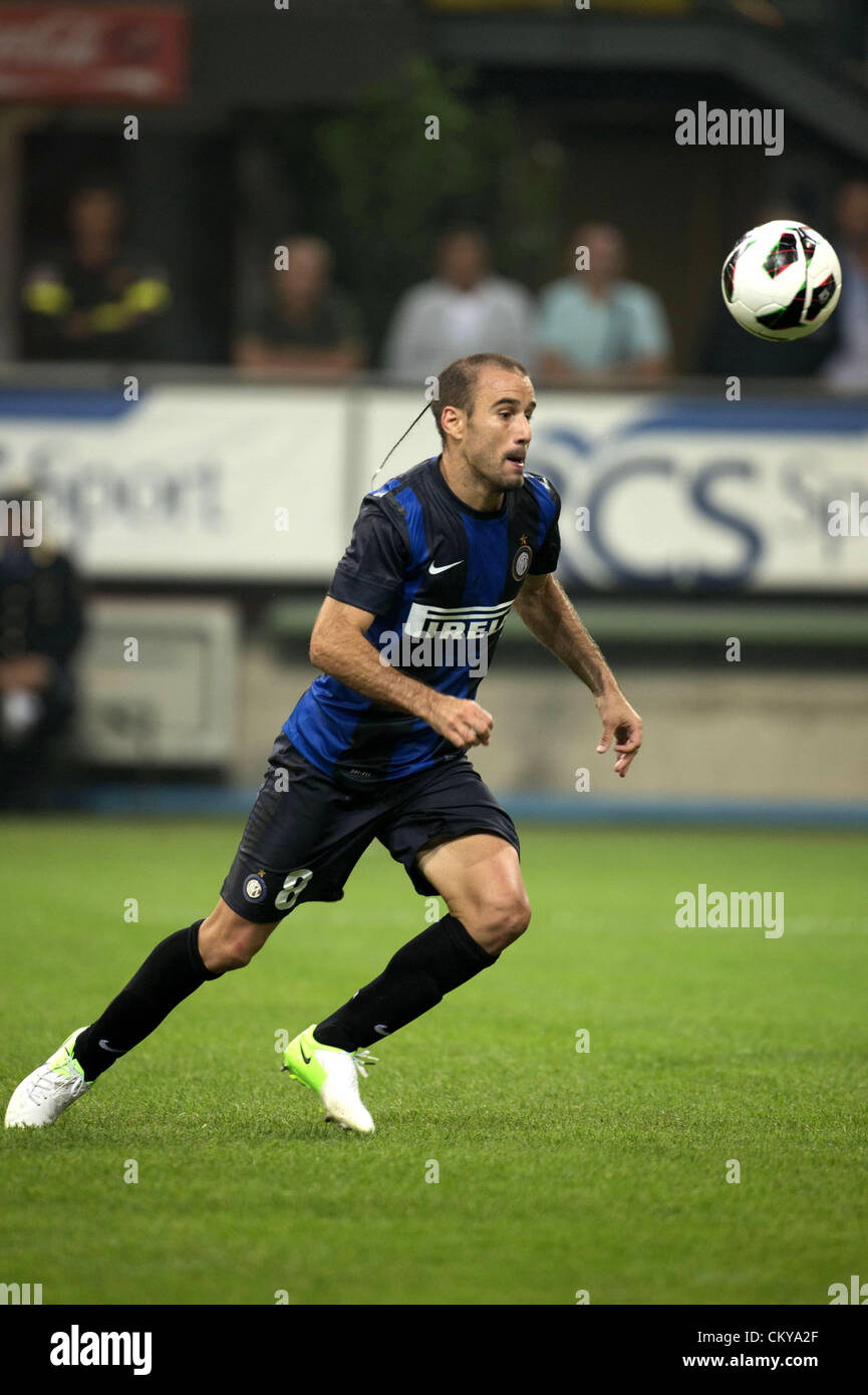 Rodrigo Palacio (Inter), AUGUST 30, 2012 - Football / Soccer : UEFA ...
