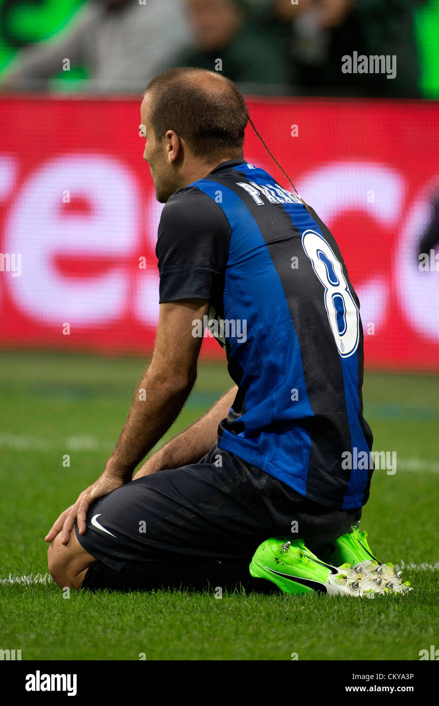 Rodrigo Palacio (Inter), AUGUST 30, 2012 - Football / Soccer : UEFA ...