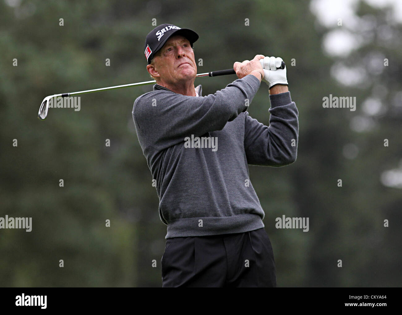 02.09.2012. Woburn, Bedfordshire , England. Nick Job (ENG) in action ...