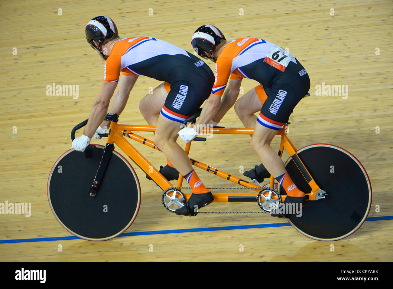 02.09.2012 London, England 2012 Paralympic Games Patrick Bos of ...