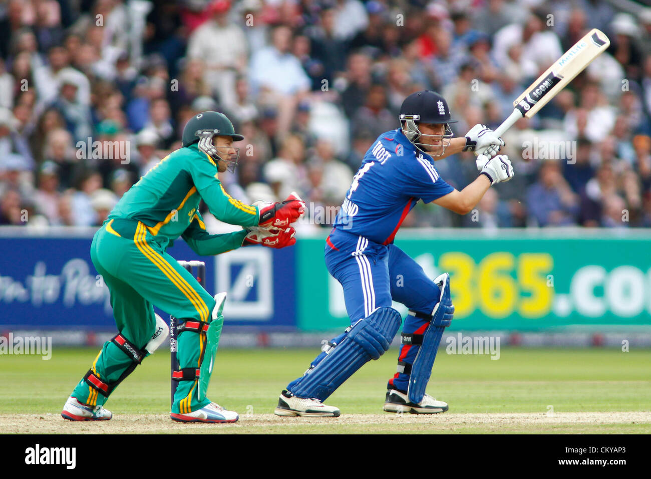 02/09/2012 London, England. South Africa's Captain Abraham Benjamin de ...