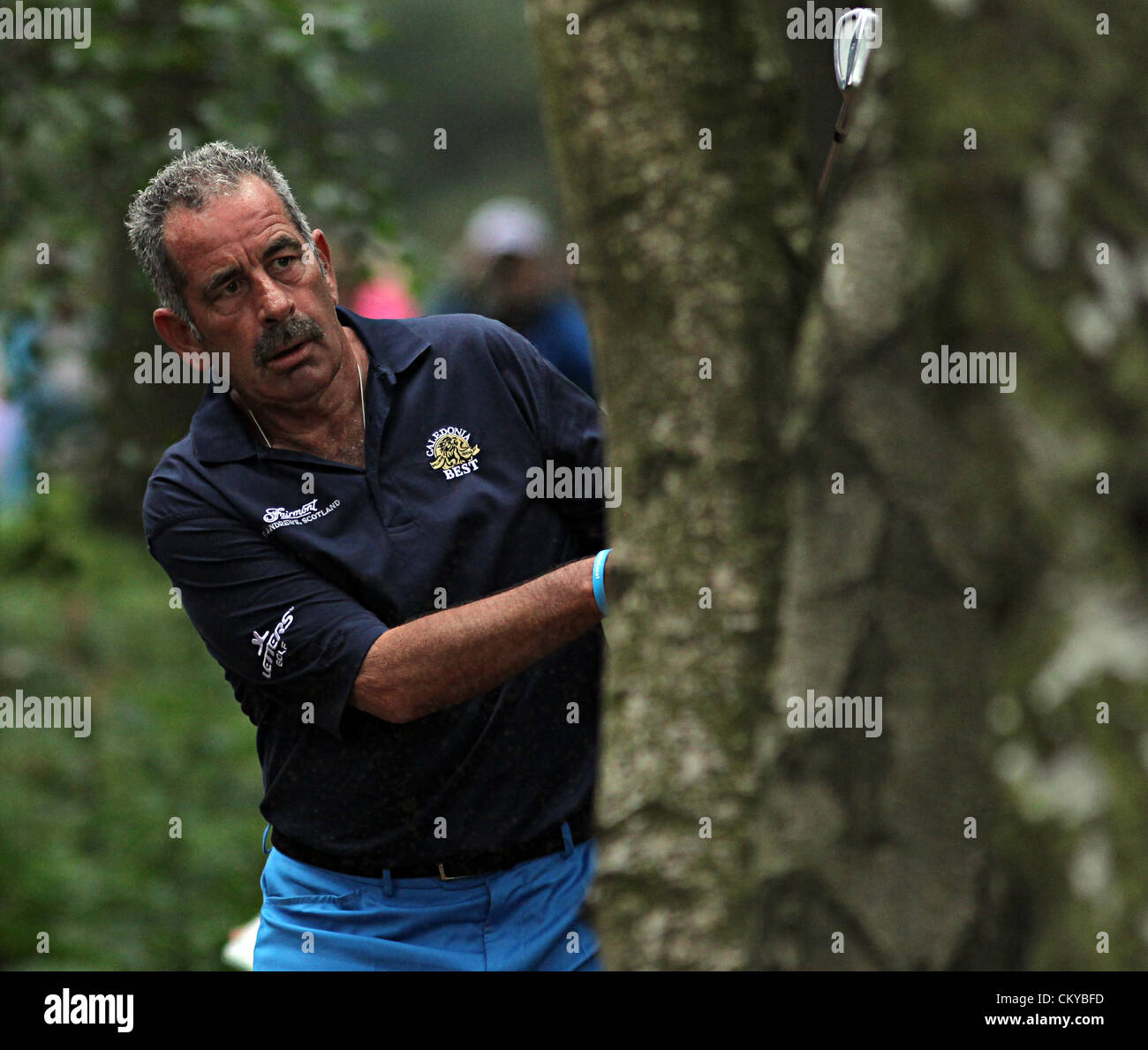 02.09.2012. Sam Torrence (SCO) in action during the third and final ...