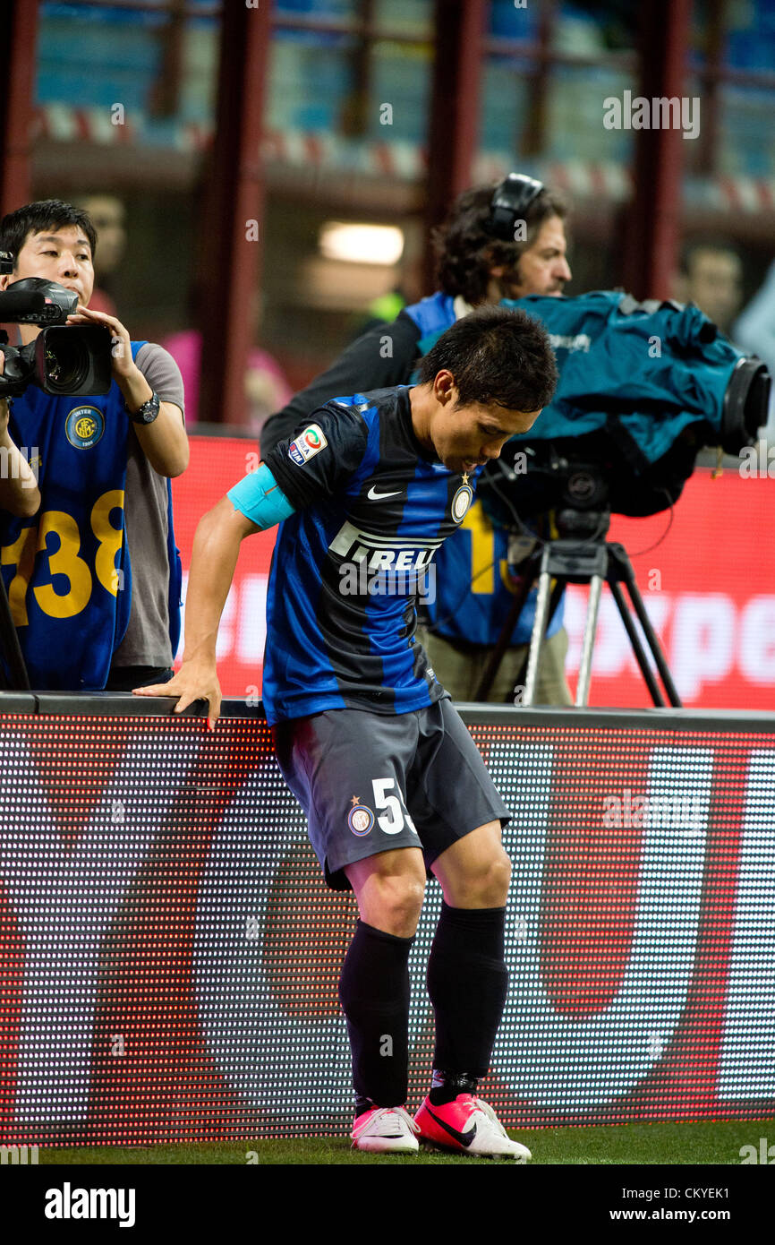 Yuto Nagatomo (Inter), SEPTEMBER 2, 2012 - Football / Soccer : Italian ...