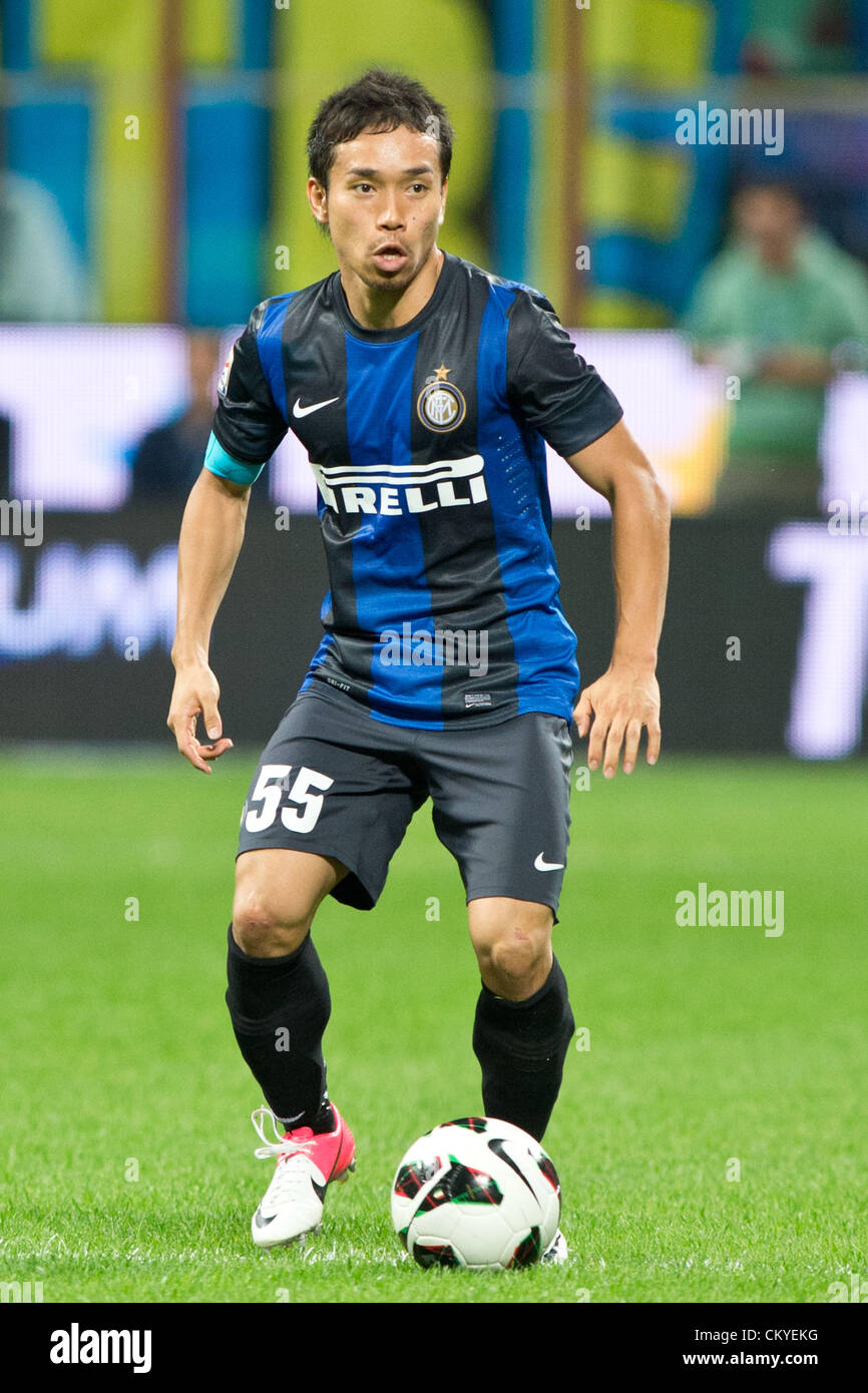 Yuto Nagatomo (Inter), SEPTEMBER 2, 2012 - Football / Soccer : Italian ...