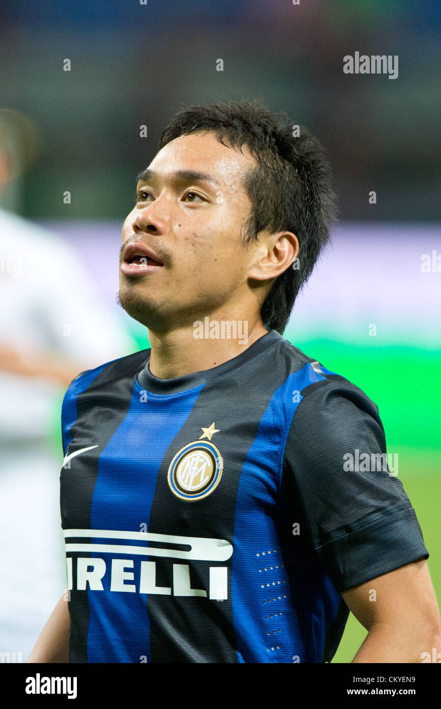 Yuto Nagatomo (Inter), SEPTEMBER 2, 2012 - Football / Soccer : Italian ...