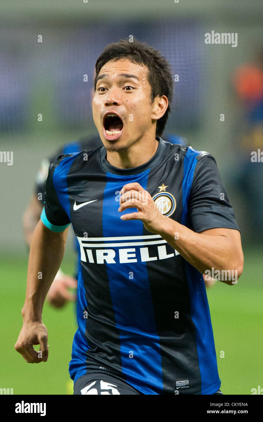 Yuto Nagatomo (Inter), SEPTEMBER 2, 2012 - Football / Soccer : Italian ...
