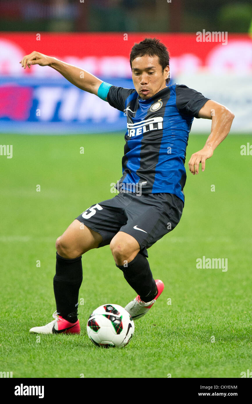 Yuto Nagatomo (Inter), SEPTEMBER 2, 2012 - Football / Soccer : Italian ...
