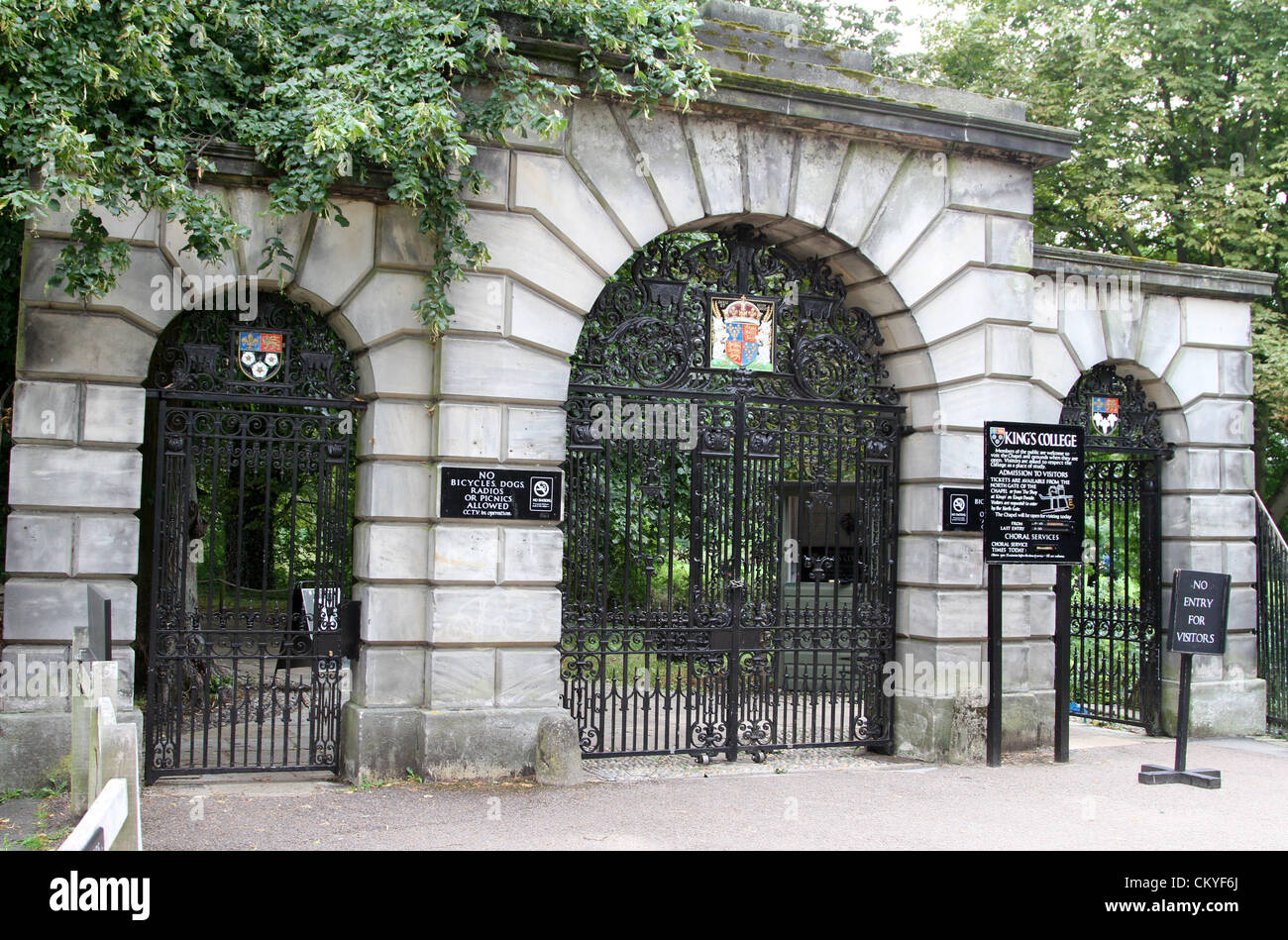 King's College, Cambridge - Gates Cambridge, U.K - A variety of scenes ...