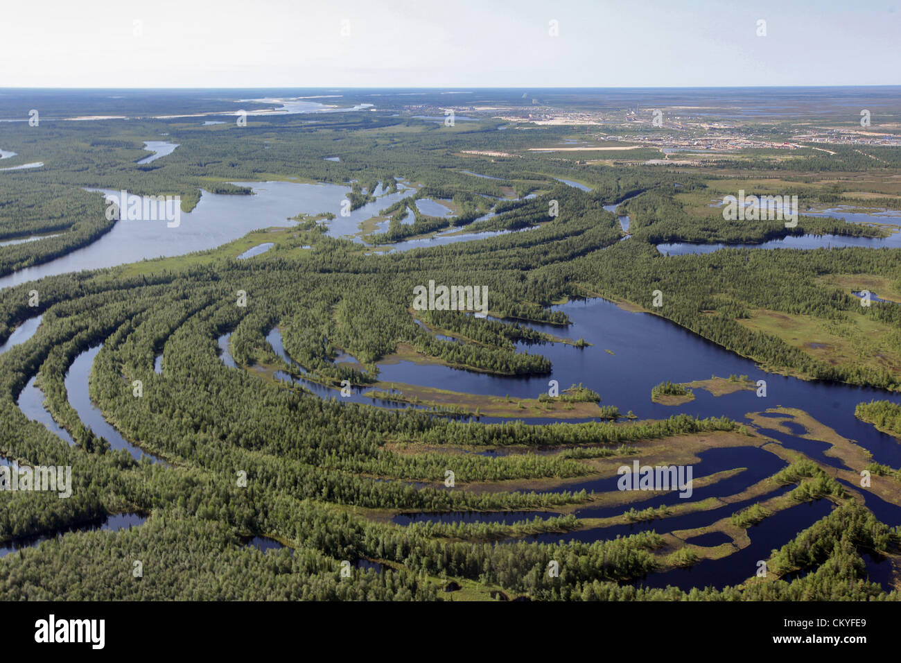 June 20, 2012 - New Urengoj, Russia - Russia, Yamal-Nenets Autonomous ...