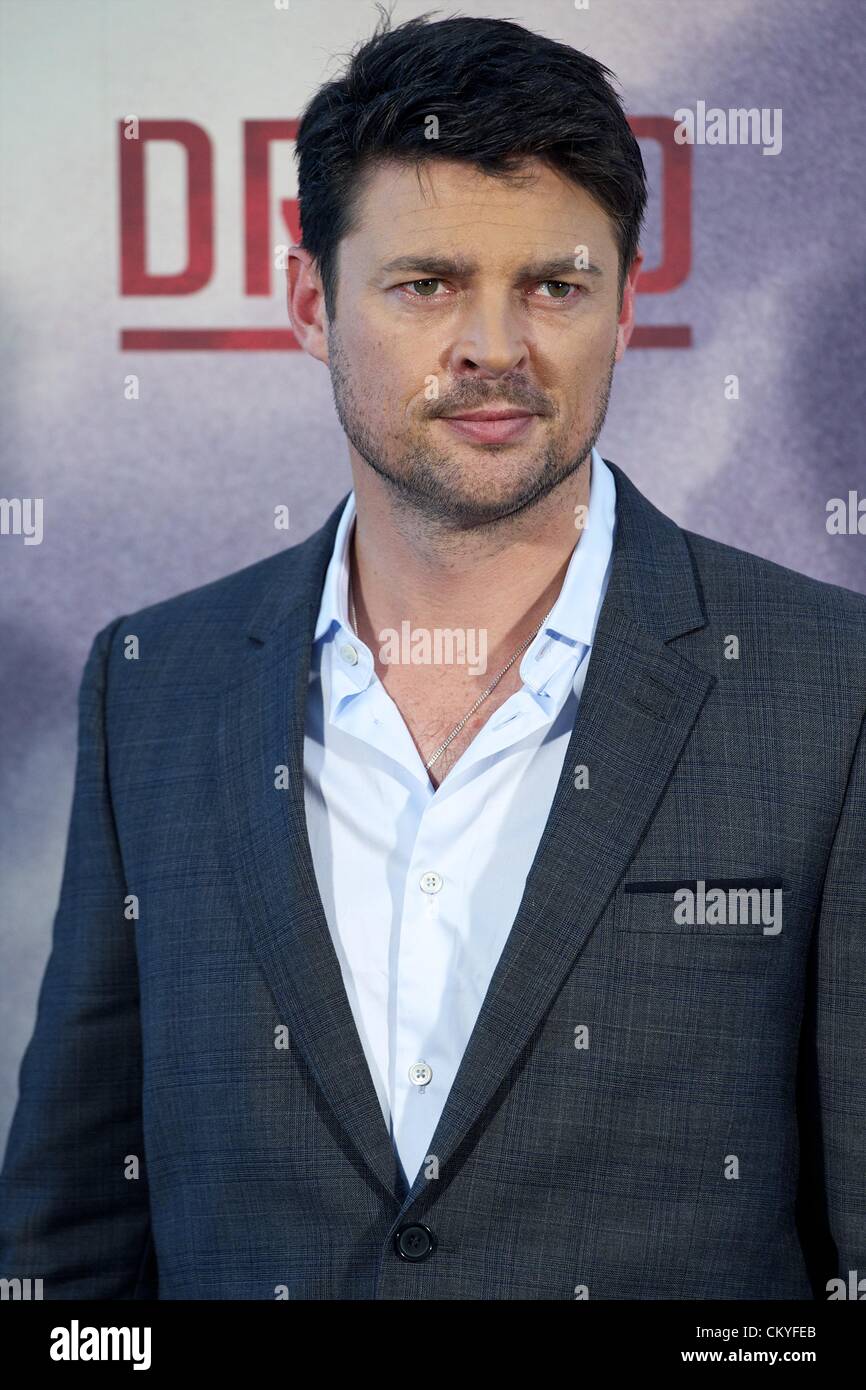 Sept. 3, 2012 - Madrid, Spain - Actor Karl Urban attends the 'Dredd ...