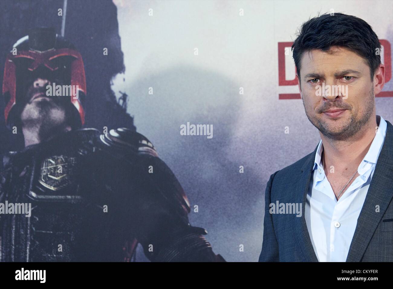 Karl urban dredd hi-res stock photography and images - Alamy