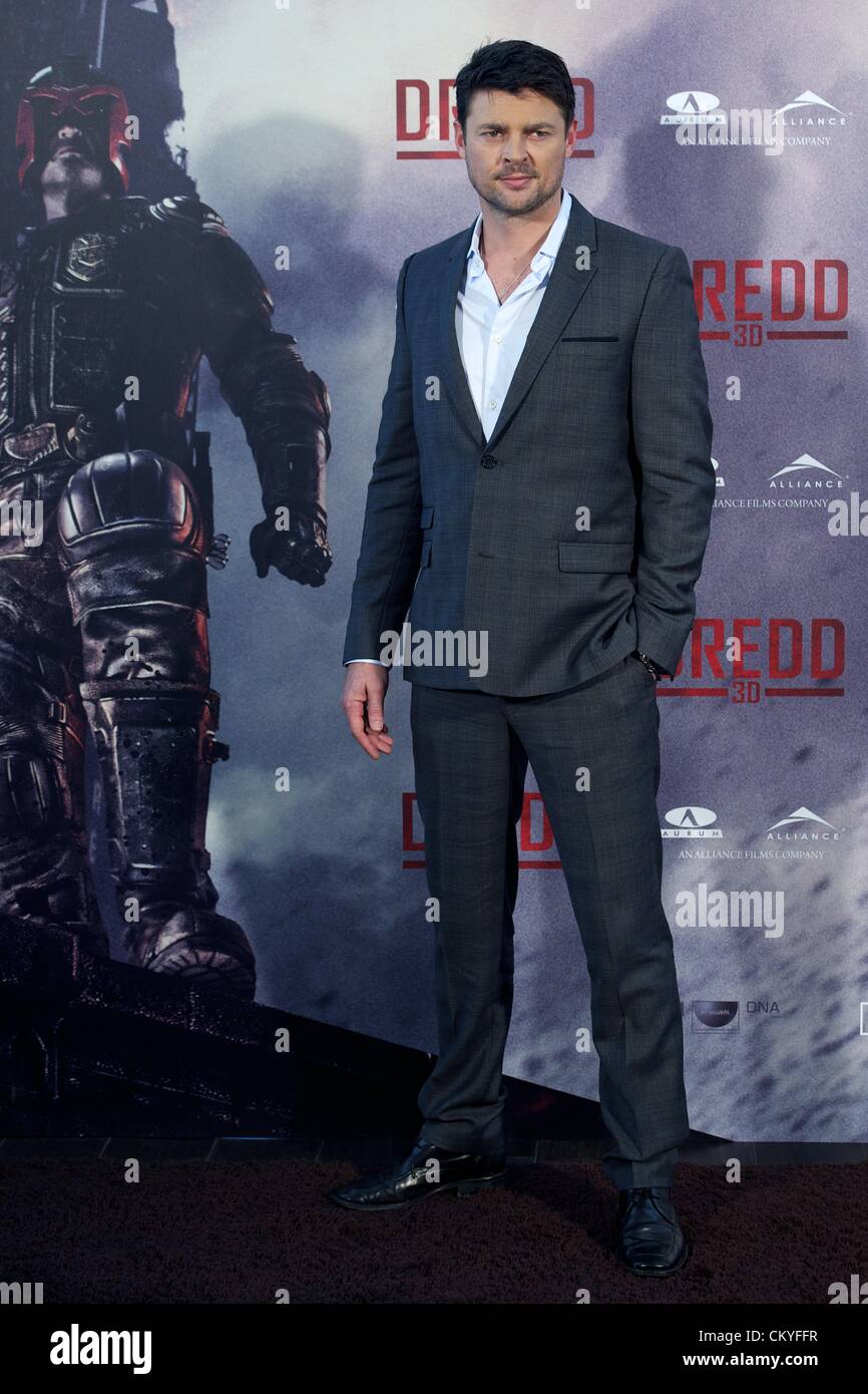 Karl urban dredd hi-res stock photography and images - Alamy