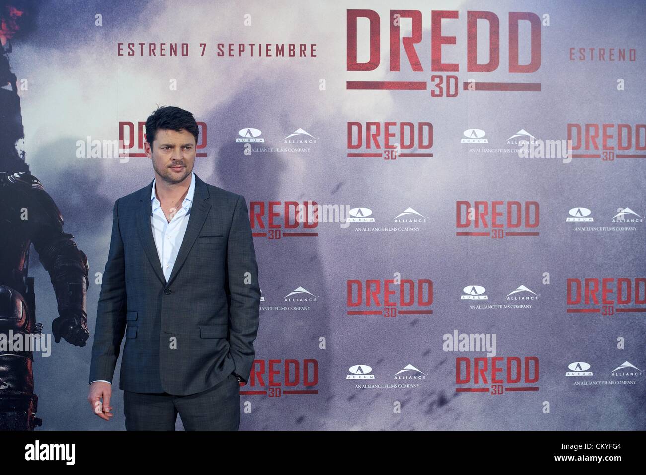 Karl urban dredd hi-res stock photography and images - Alamy