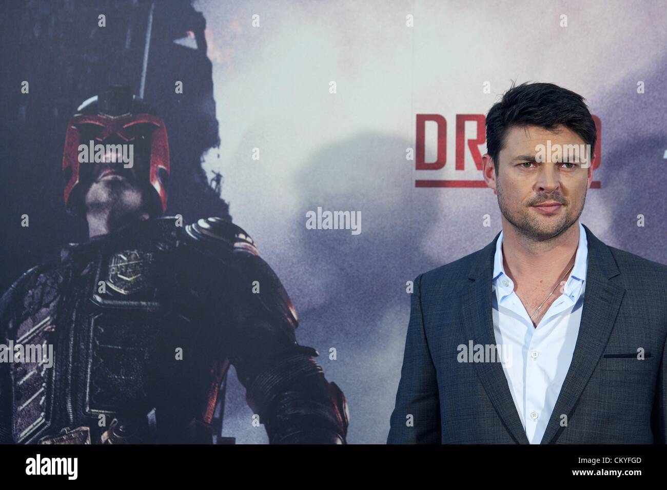 Karl urban dredd hi-res stock photography and images - Alamy