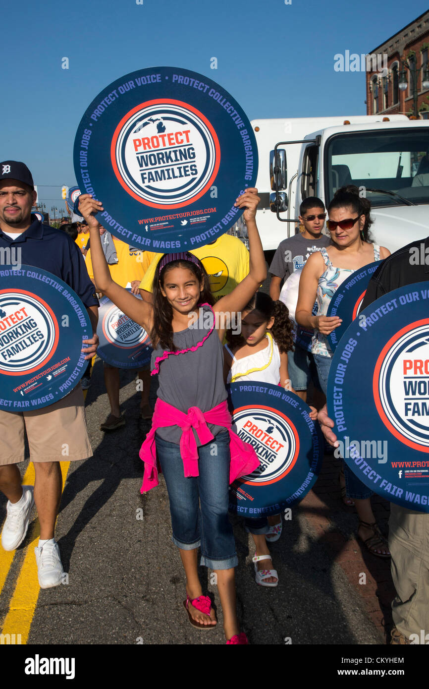 Labor day parade hi-res stock photography and images - Alamy