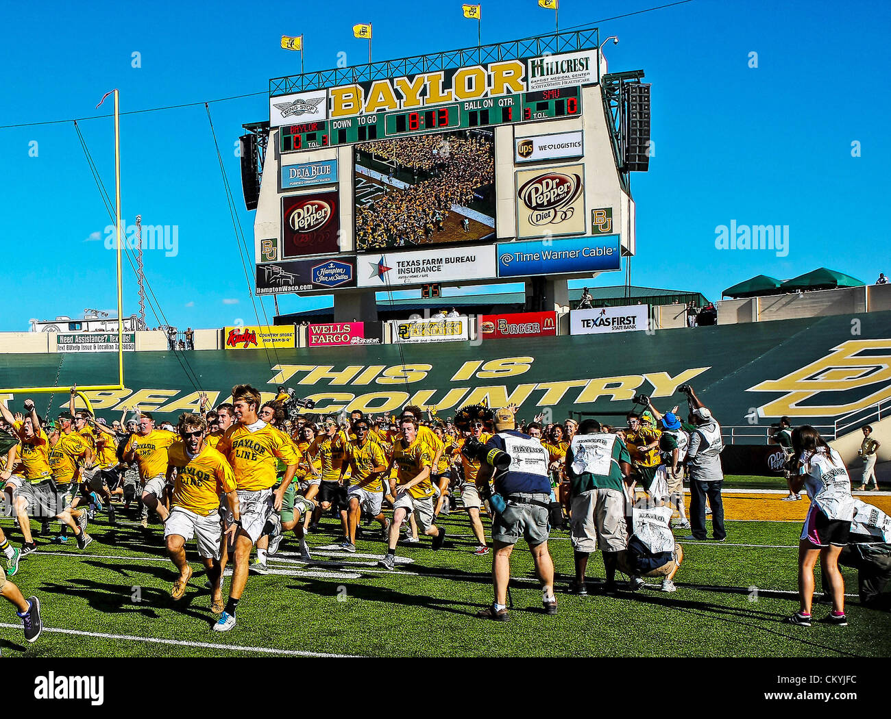 Sept. 2, 2012 - Waco, Texas, United States of America - Baylor Bears ...