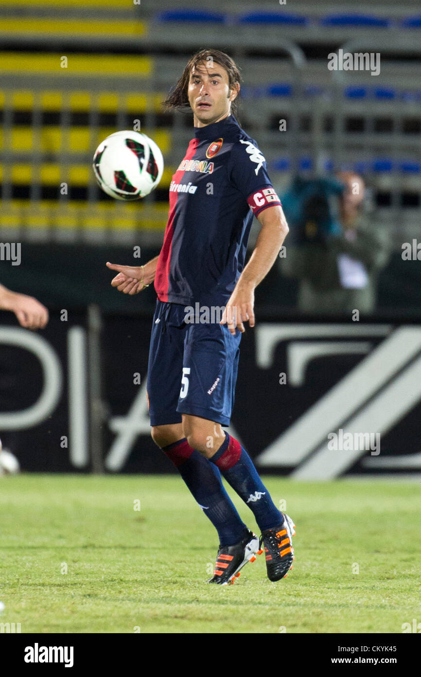 Daniele Conti (Cagliari), SEPTEMBER 2, 2012 - Football / Soccer ...