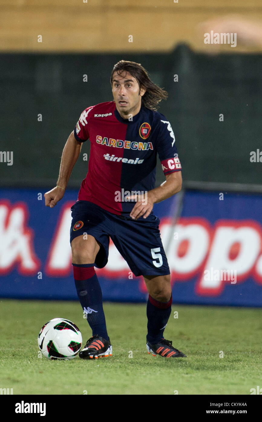 Daniele Conti (Cagliari), SEPTEMBER 2, 2012 - Football / Soccer ...