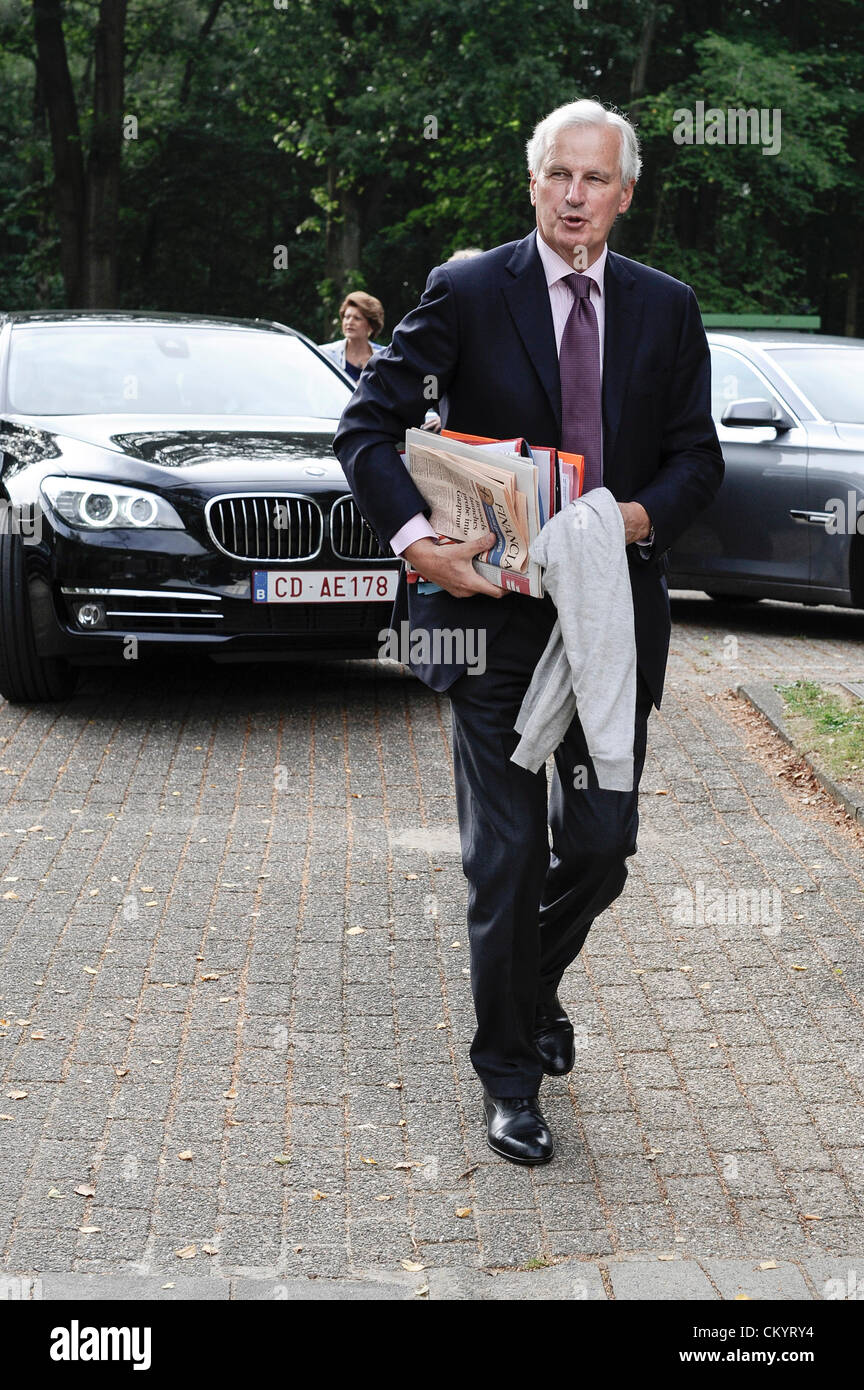 Sept. 5, 2012 - Brussels, Bxl, Belgium - Michel Barnier commissioner ...