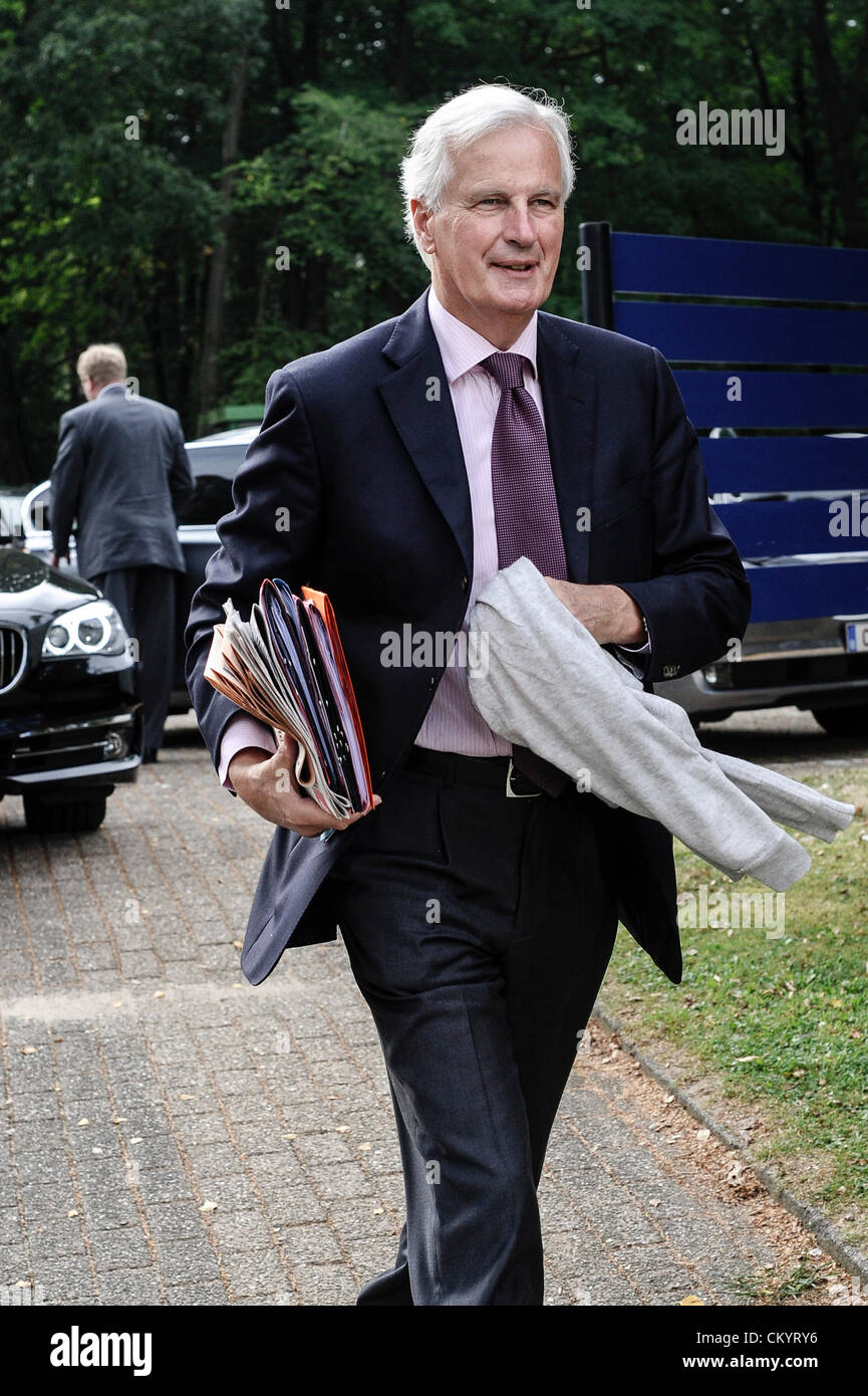 Sept. 5, 2012 - Brussels, Bxl, Belgium - Michel Barnier commissioner ...