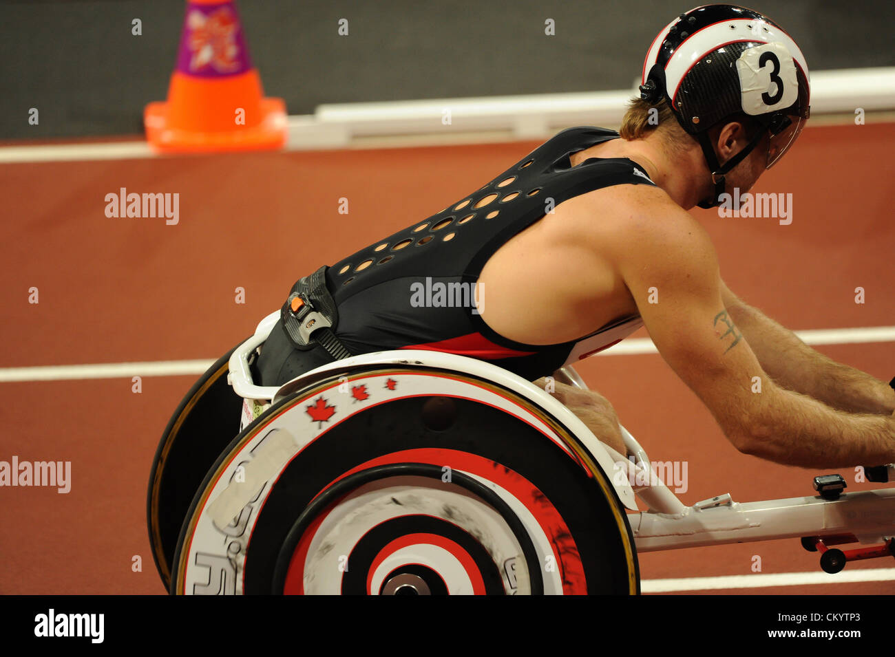 04.09.2012 London, England. Olympic Stadium. Men's 1500m T54 Final ...