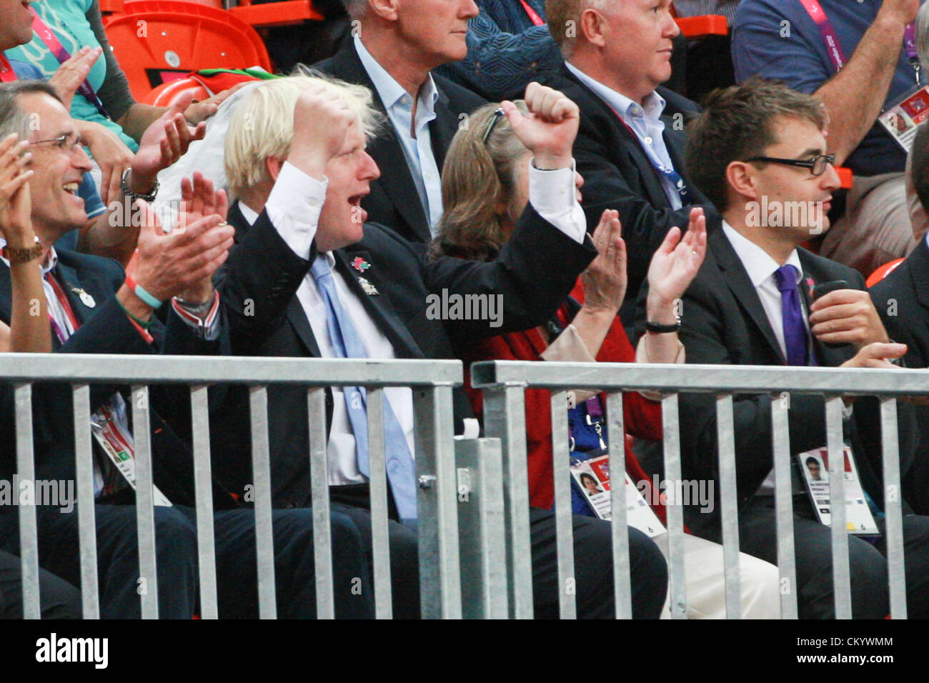 Boris johnson in london 2012 hi-res stock photography and images - Alamy